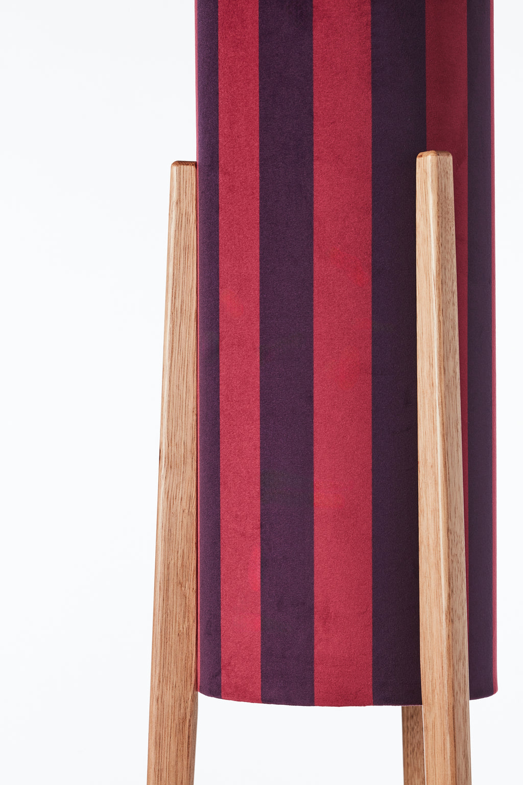 Rocket Floor Lamp • Medium - Mustard Linen – Retro Print Revival