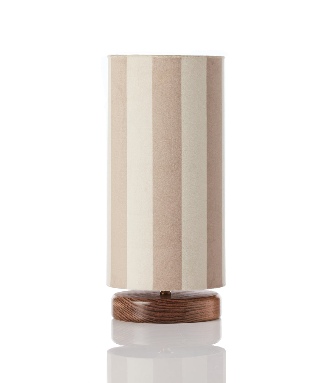 Disc Lamp • Mocha Velvet – Retro Print Revival